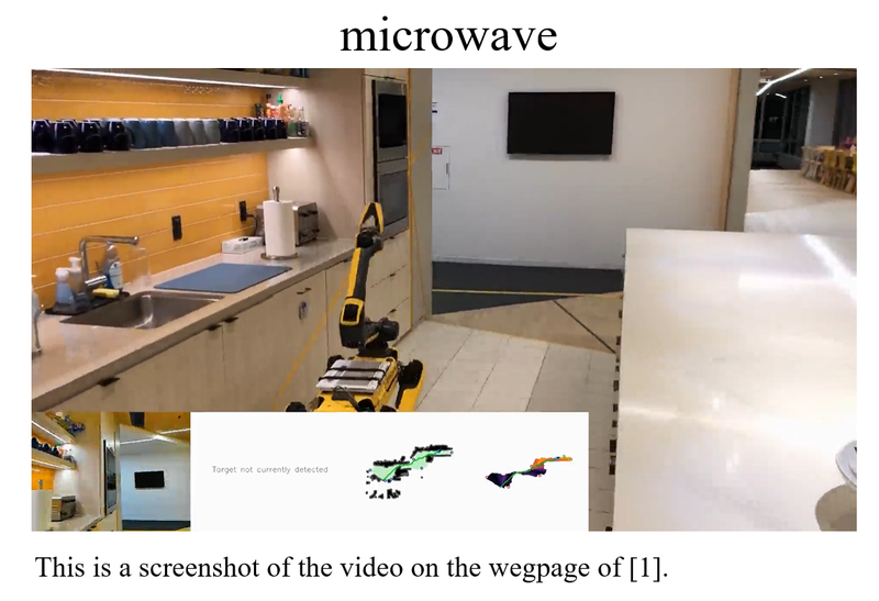 Active Semantic Navigation using Quadruped Robot